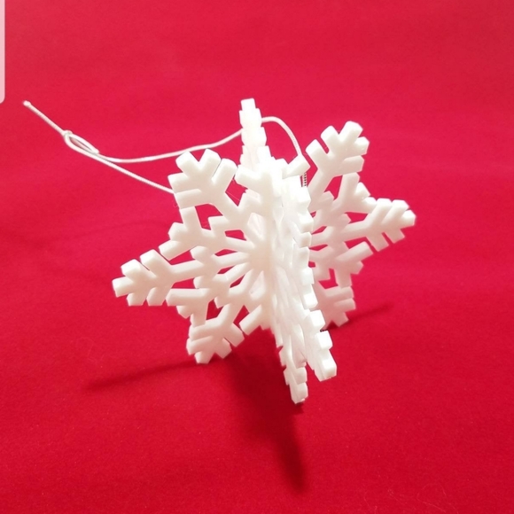 multifairieousdesigns | Holiday | 3d Printed 3d White Snowflake ...